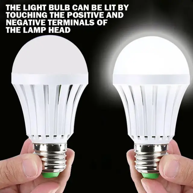 Rechargeable Emergency Led Light Bulb 9/12/15w Light Bulb Water ...