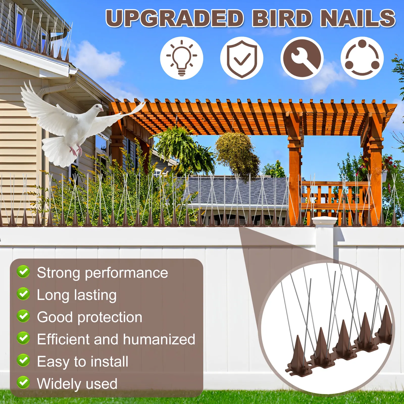 Roof Spikes For Birds