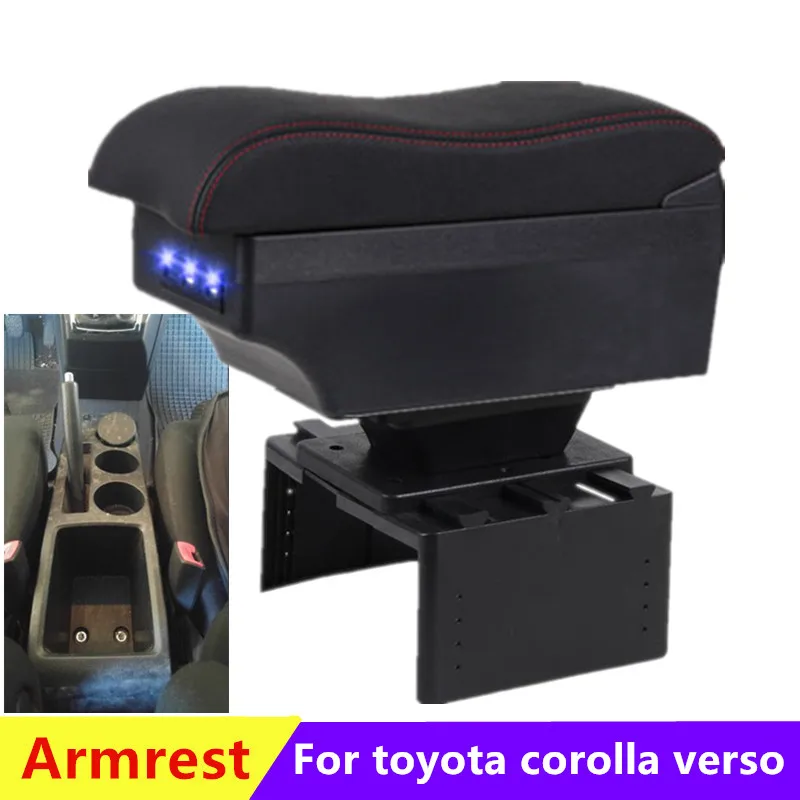 Car-Armrest-For-toyota-corolla-verso-Armrest-Box-central-Storage-box ...