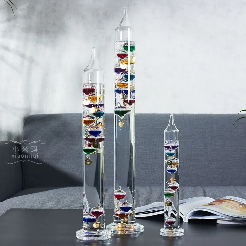 Creative Home Decoration Galileo Colorful Ball Thermometer Office ...