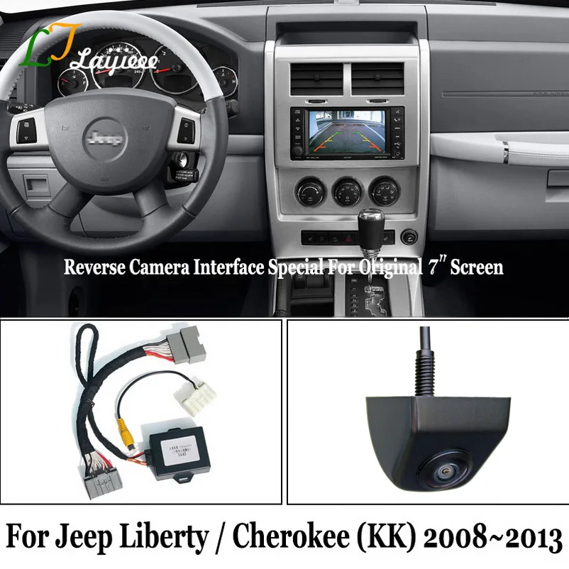 Reverse Camera For Jeep Liberty Cherokee KK 2008 2010 2011 2012 2013 ...