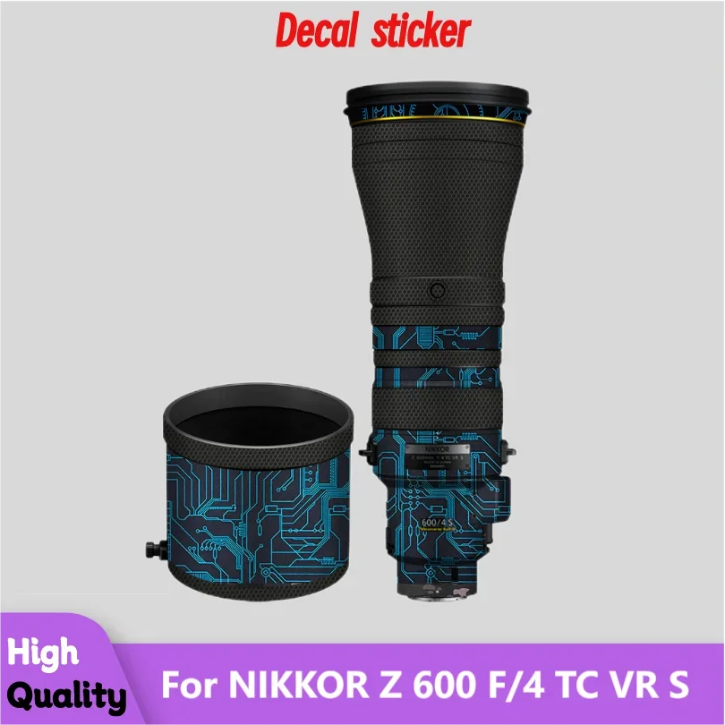 For Nikon Z 600mm F4 Decal Skin Vinyl Wrap Film Camera Lens Body ...