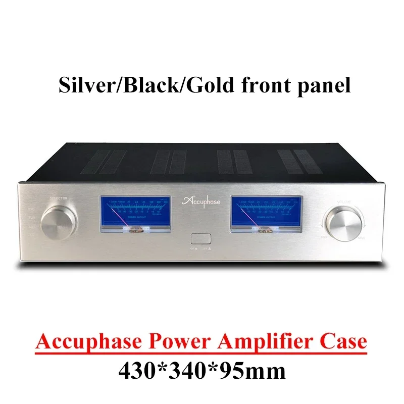 430-340-95mm-Accuphase-Power-Amplifier-Enclosure-Case-McIntosh-Vu-Meter ...