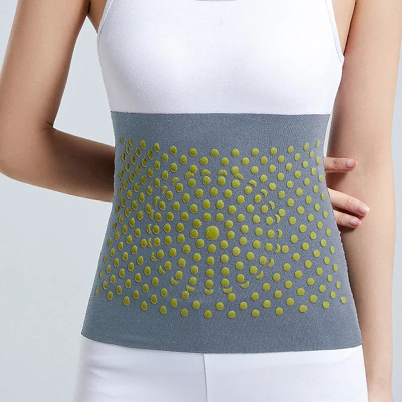 Warm Waistband Self-Heating Wormwoods Back Belt Back Warmer Elastic ...
