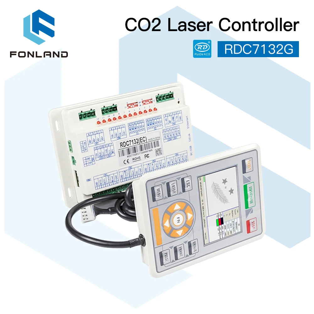 FONLAND Ruida RDC7132G CO2 Laser Controller CNC System Laser Control ...