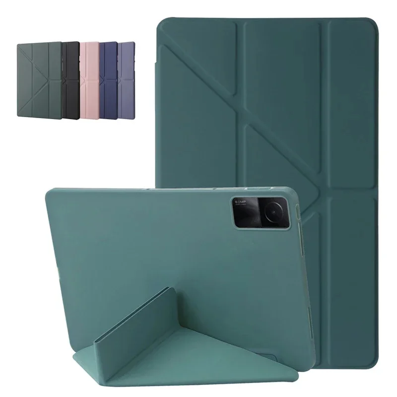 Coque For Redmi Pad SE Case 11 inch PU Leaher Soft Back Tablet Cover ...