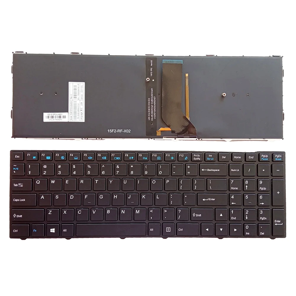 Keyboard-For-Clevo-N250-N650-N850-N950-N750-PA70-P950-ZX7-Z7-ZX6-with ...
