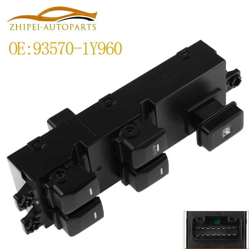 93570-1Y960-Electric-Power-Window-Switch-Front-Left-Driver-Side-Car ...