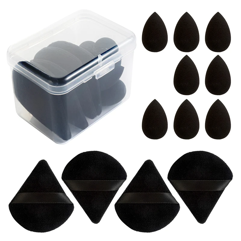 12pcs-Makeup-Sponge-set-Beauty-Egg-Soft-Cosmetic-Puff-Foundation ...