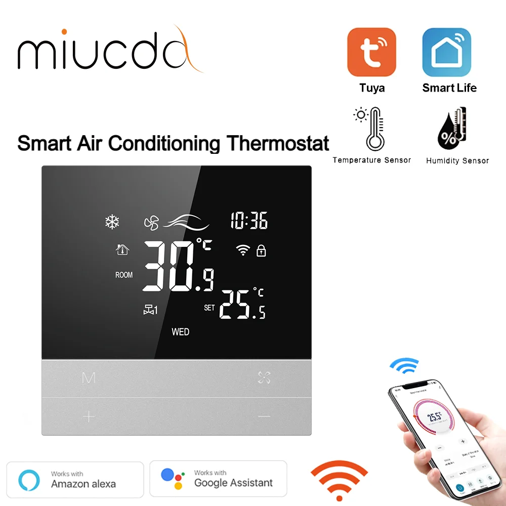 MIUCDA-Tuya-WIFI-Smart-Air-Conditioner-Thermostat-Central-Air ...