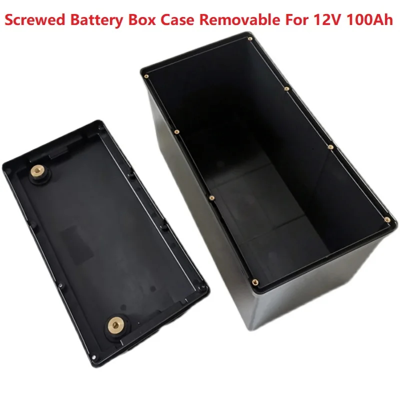 Screwed-Plastic-Lithium-Battery-Box-Case-Housing-Removable-Easy ...