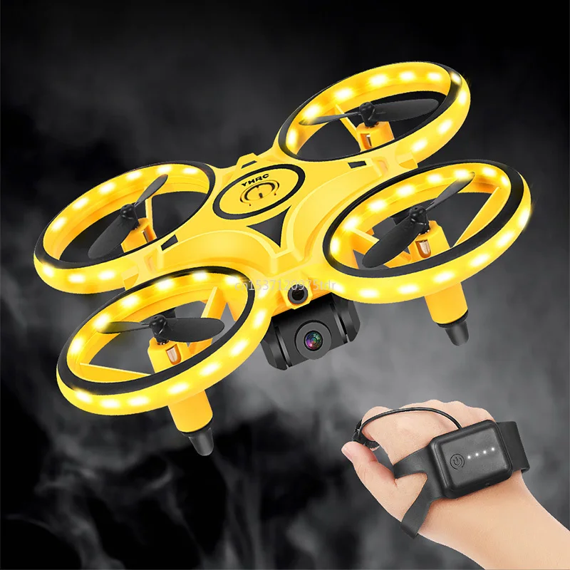 Mini-Watch-RC-UFO-Rrone-Gesture-Sensing-Quadcopter-Interactive ...