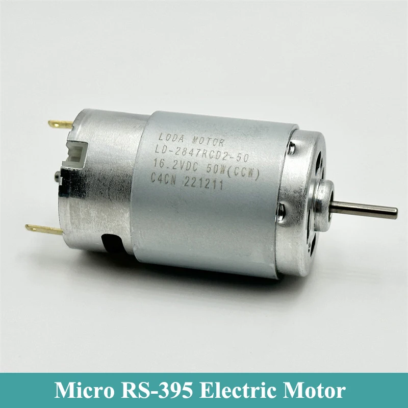 RS-395-Micro-28mm-Electric-Motor-DC-6V-12V-14-4V-16-2V-18V-17000RPM ...