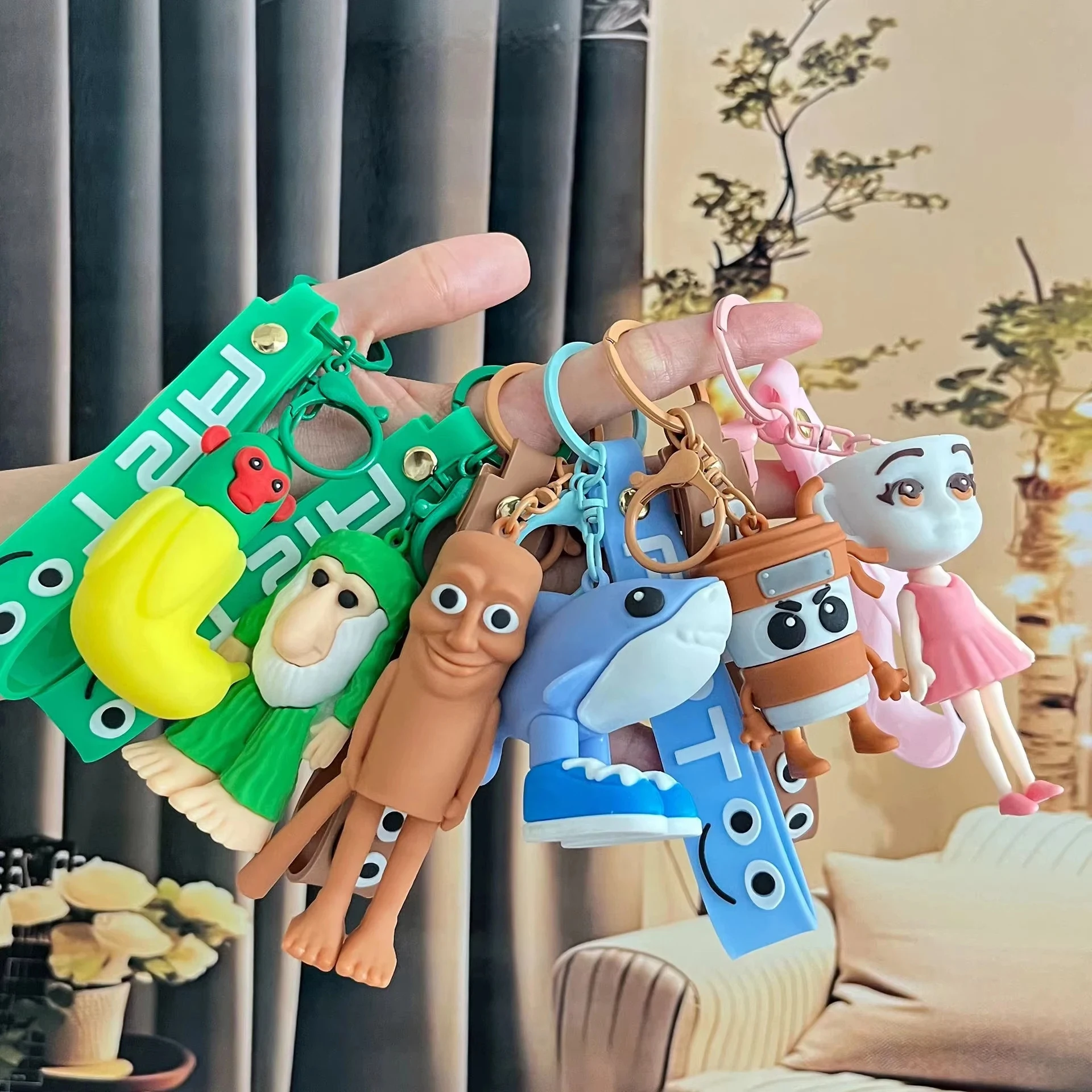 Desk Fidget Toy For Anxiety HAHUT Italian Brainrot Voice Keychain Tung ...