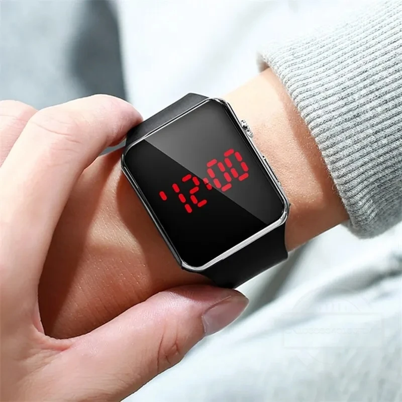 Simple-Digital-Watch-for-Men-Women-Fashion-Sport-LED-Electronic-Watch ...