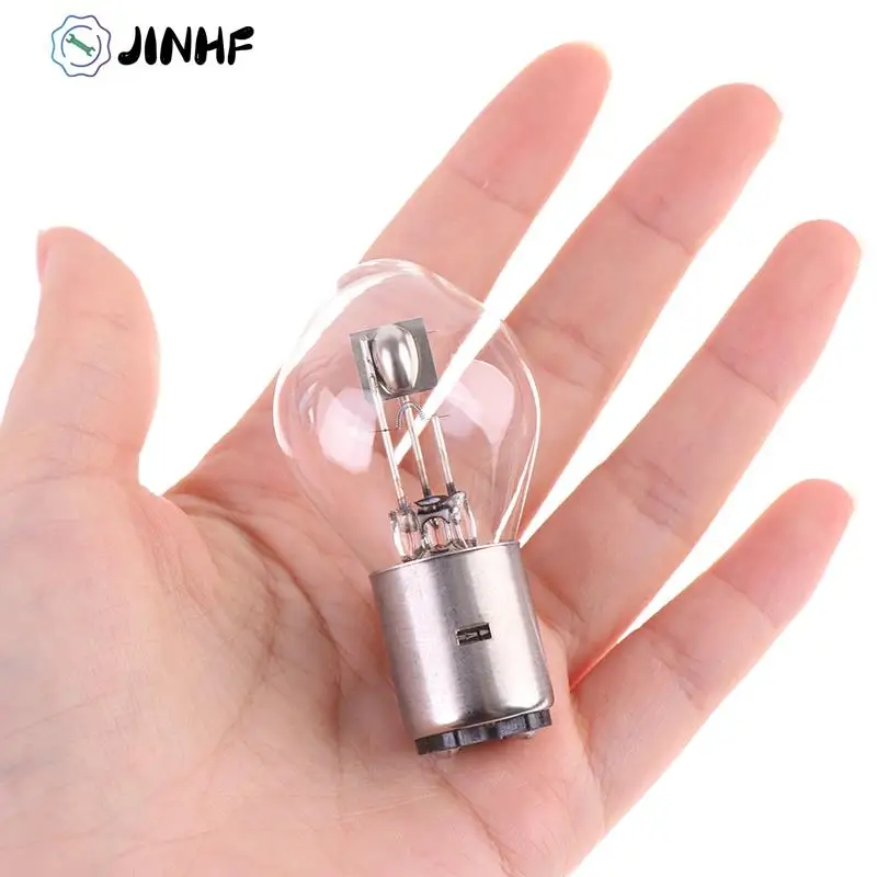 2PCS-Halogen-Headlamps-Bulbs-ATV-Moped-Scooter-Lights-12V-35W-B35-BA20D ...