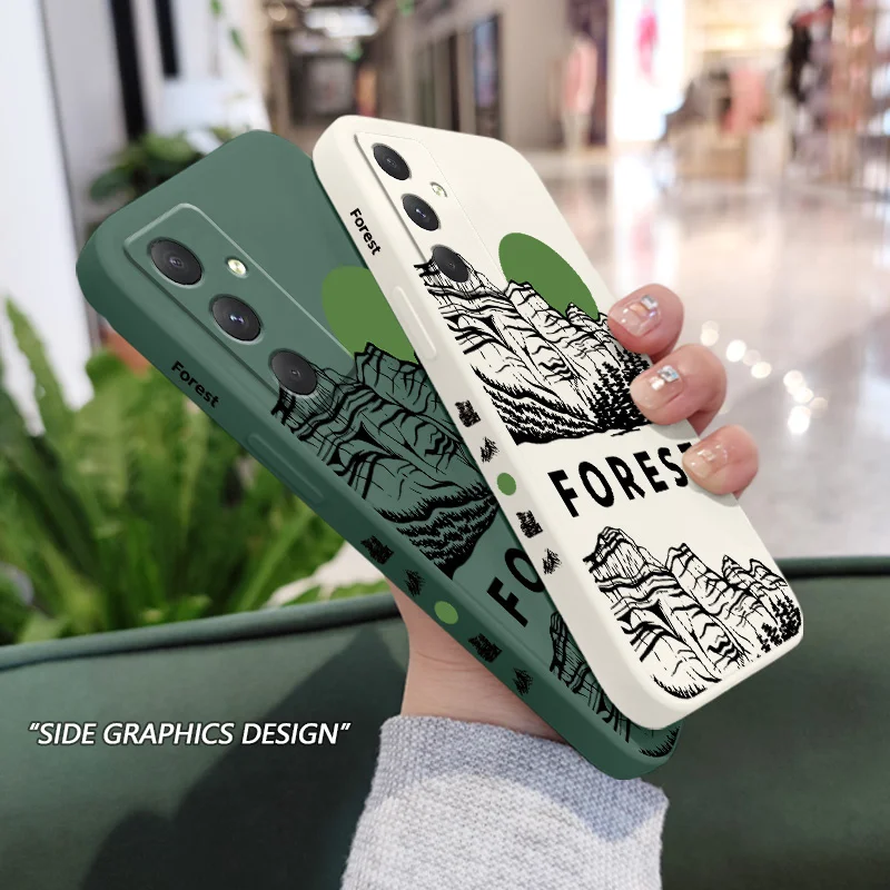 Sunset Forest Phone Case - Nature-Inspired Protective Cover for Samsung ...