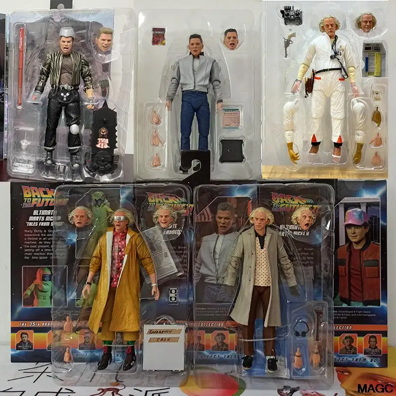 Marty McFly Dr DOC Brown 2015 Neca Back To The Future Part II Space ...