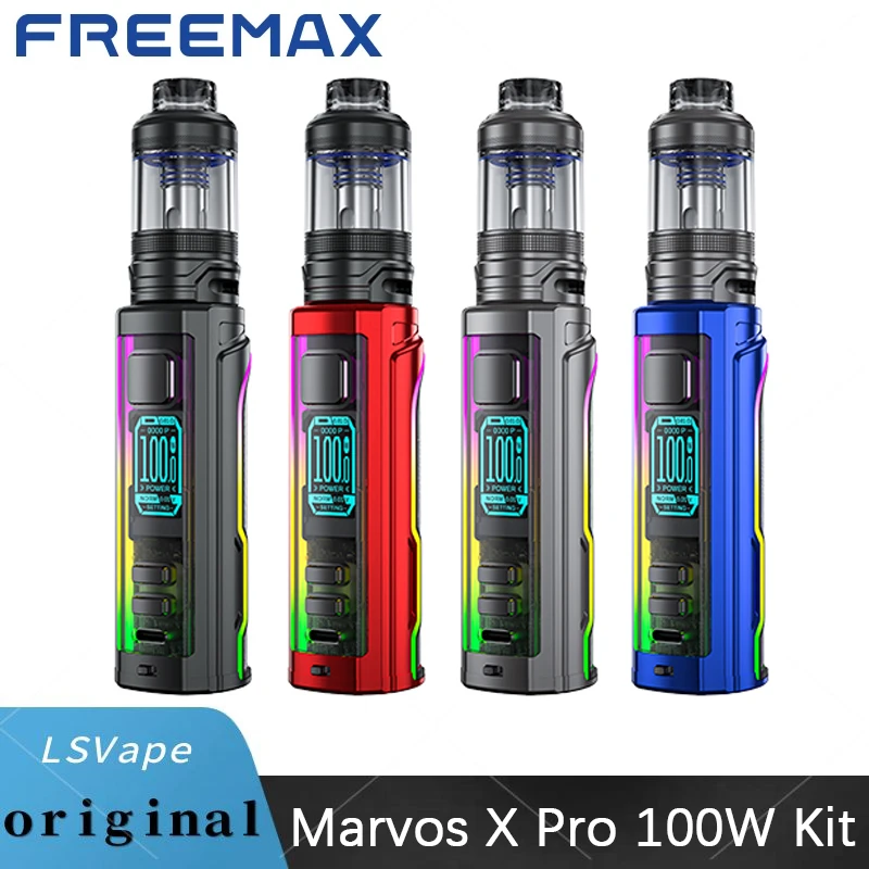 Original-Freemax-Marvos-X-Pro-100W-Kit-5ML-Marvos-CRC-Pod-Electronic-Cigarette-18650-Vaporizer ...