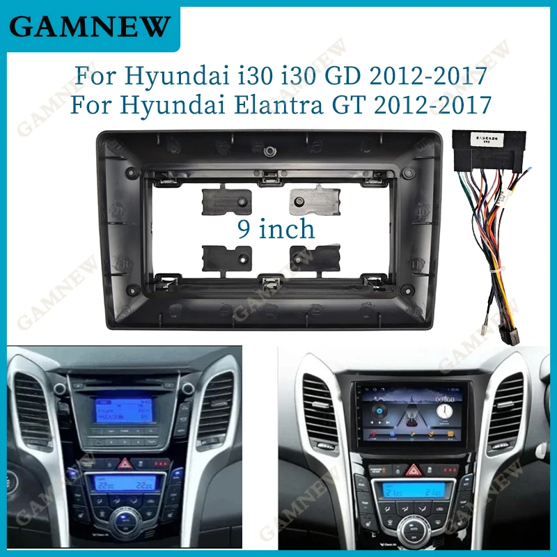 9-Inch-Car-Frame-Fascia-Adapter-Android-Radio-Dash-Fitting-Panel-Kit ...