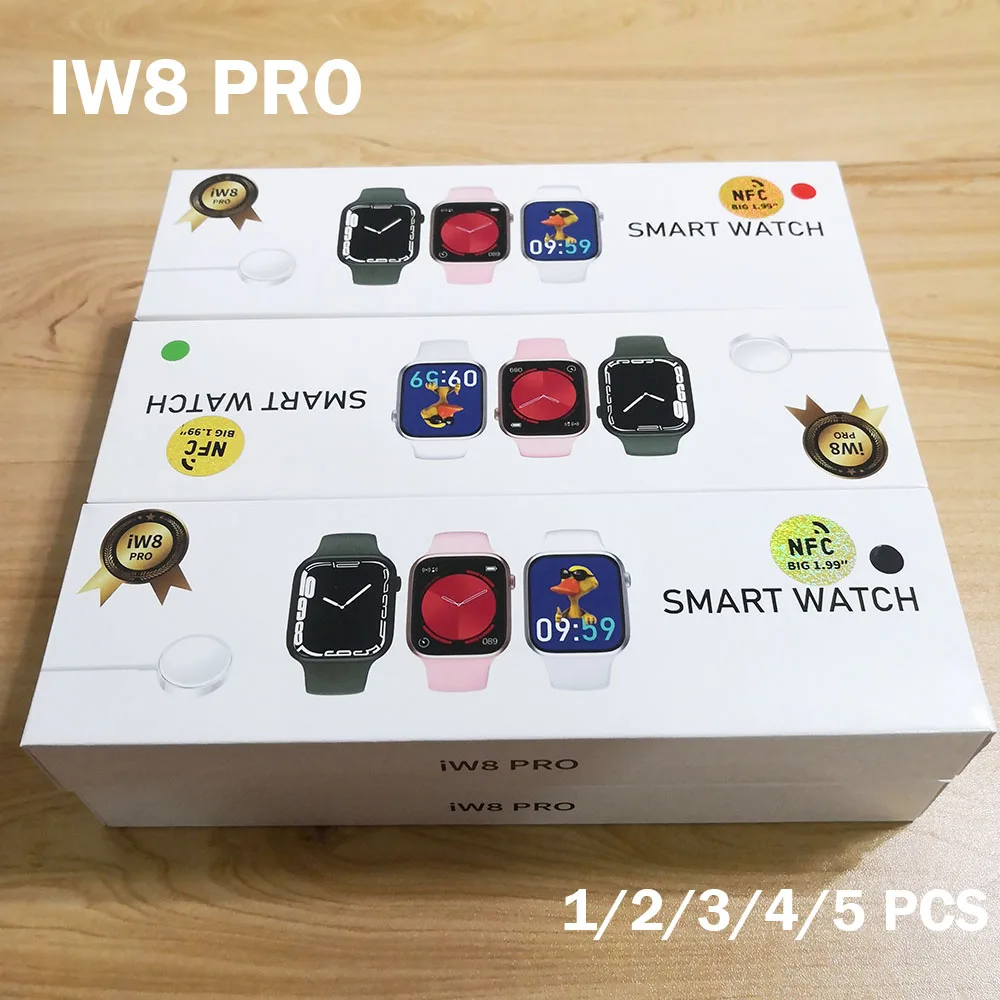 Reloj inteligente IW8 PRO Original, 45mm, 1,99 pulgadas, Serie 8, NFC ...