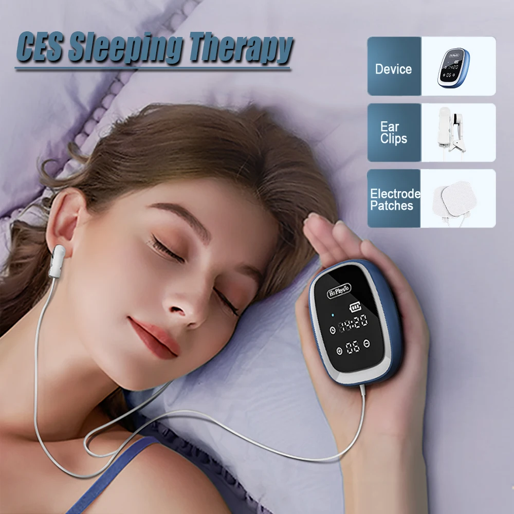 Insomnia Anxiety Depression CES Sleeping Therapy Transcranial ...