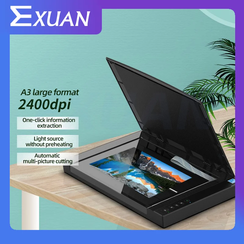 High-speed-Flatbed-Scanner-2400X2400DPI-Output-High-Quality-CAD ...