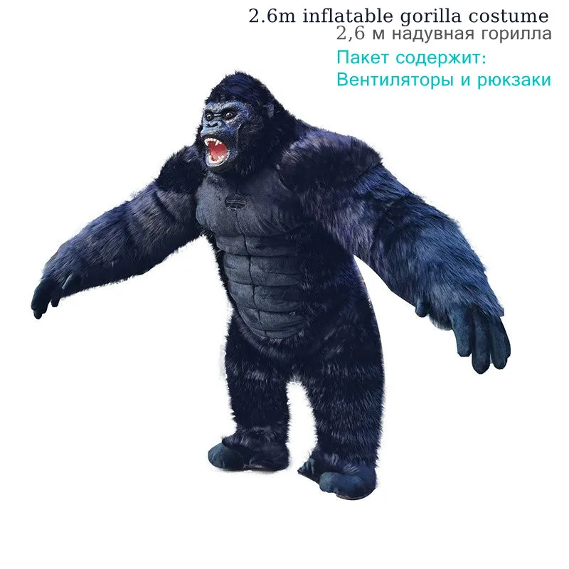 2023-Inflatable-Gorilla-King-Kong-Costume-The-Gorilla-Plush-Furry ...