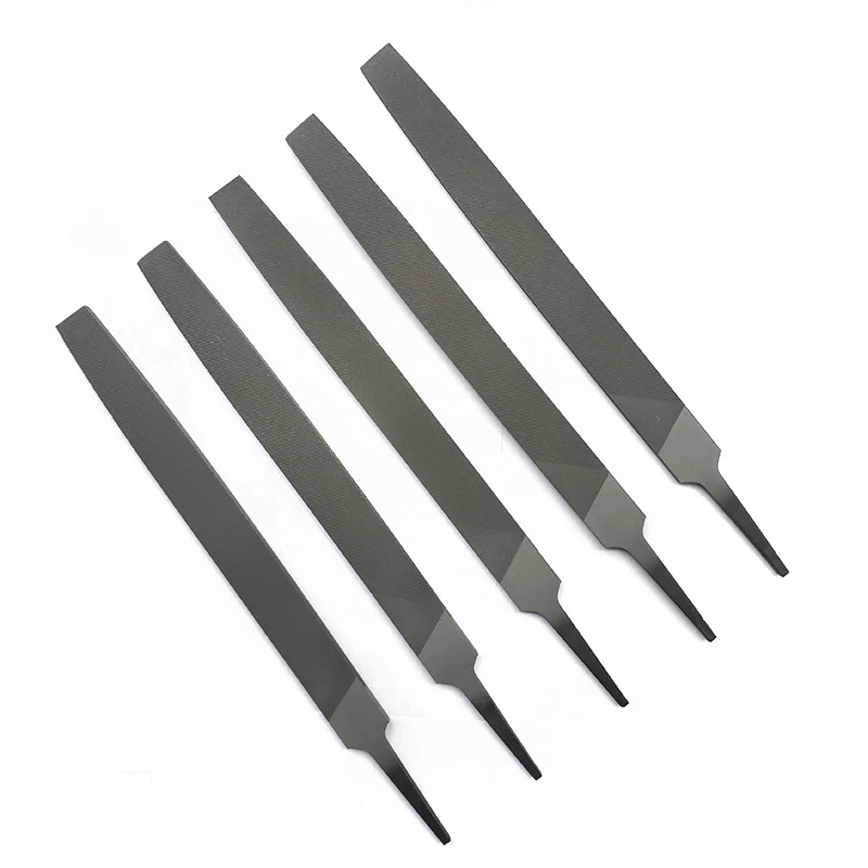 High-Carbon-Steel-Flat-Head-File-Coarse-Medium-Fine-Tooth-Deburring ...