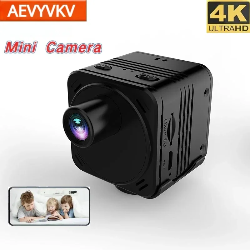 AEVYVKV-R89-4K-Full-HD-WiFi-Mini-Camera-IR-Night-Vision-Motion ...