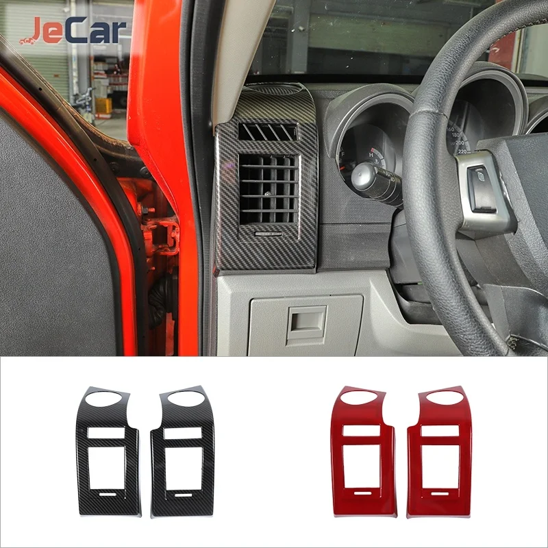 ABS Car Center Console Side Air Conditioner Vent Panel Decoration ...