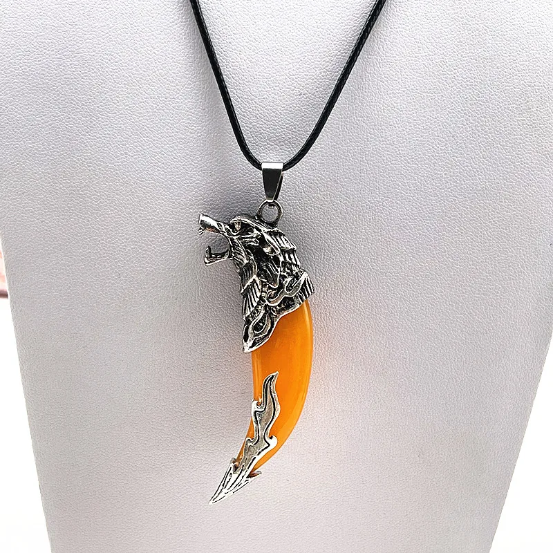 Fashion-Brave-Men-s-Pendant-Necklace-Vintage-Bronze-Wolf-Tooth-Alloy ...