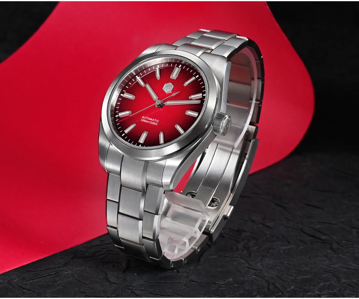 San Martin Watch 39mm Miyota 9039 "Hundred Blessings" SN0144