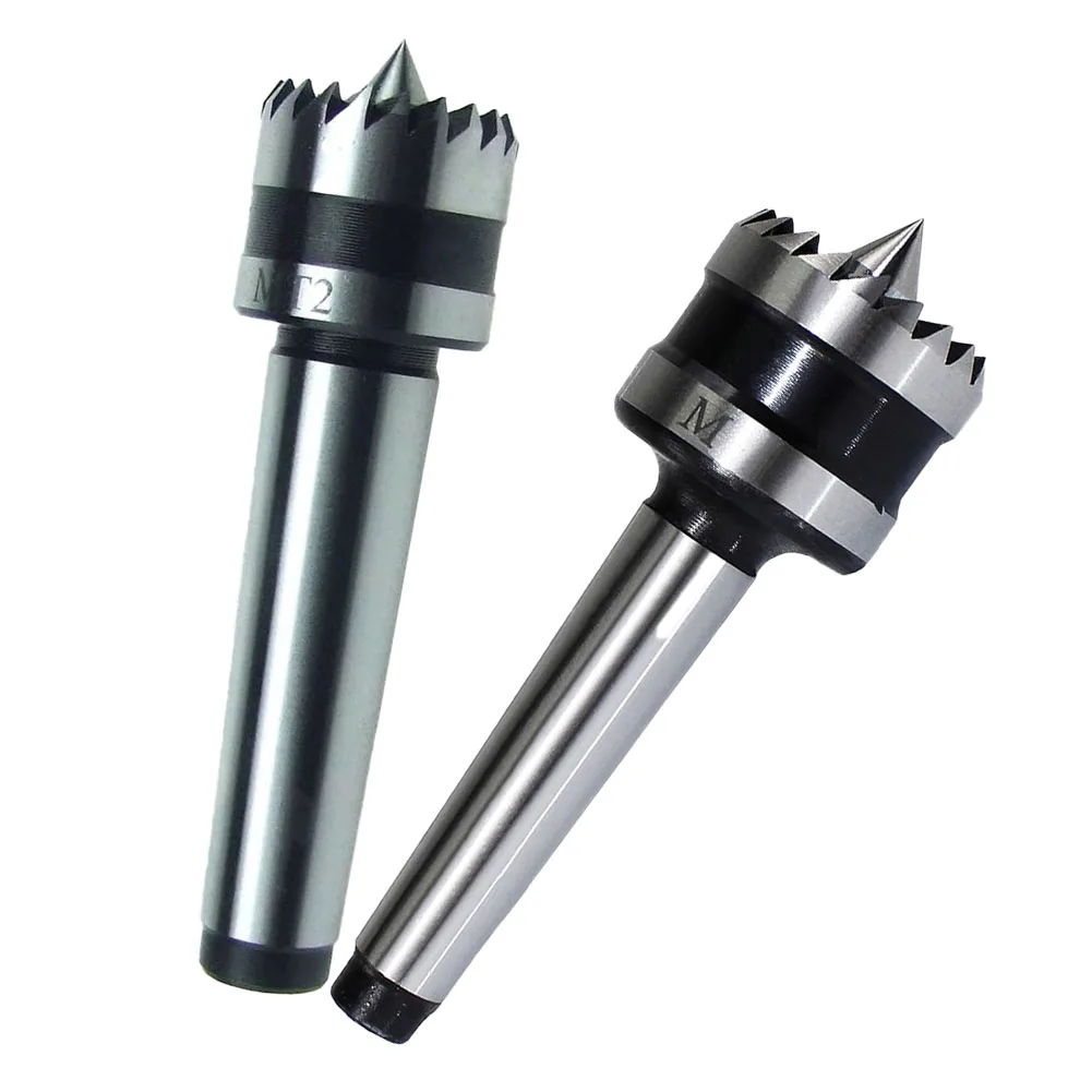 1PC Crown Multi-Tooth Woodworking Lathe Drive Center Spindle MT1or MT2 ...