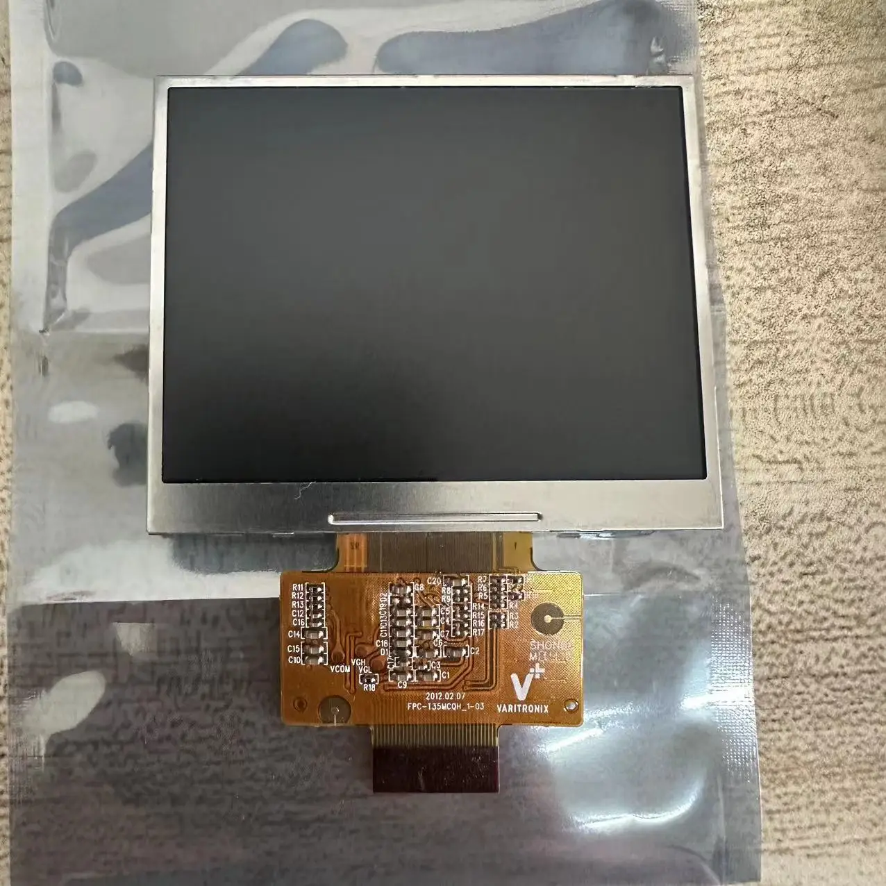 Original New LCD Display For FPC-T35MCQH_1-03 ROHS-LBL-T35T2080-03C ...