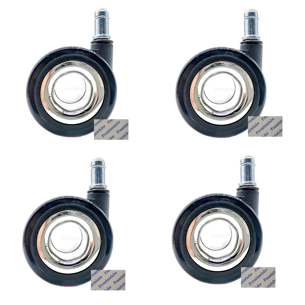 5Pcs-Swivel-Hubless-Hollow-Caster-Wheel-With-Grip-Ring-Stem-For-Office ...