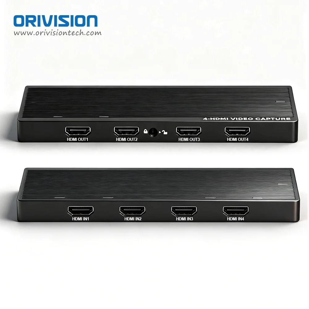 4 In 1 Out HDMI Video Capture Card 4K60 USB3.0 Game Capture Card for ...
