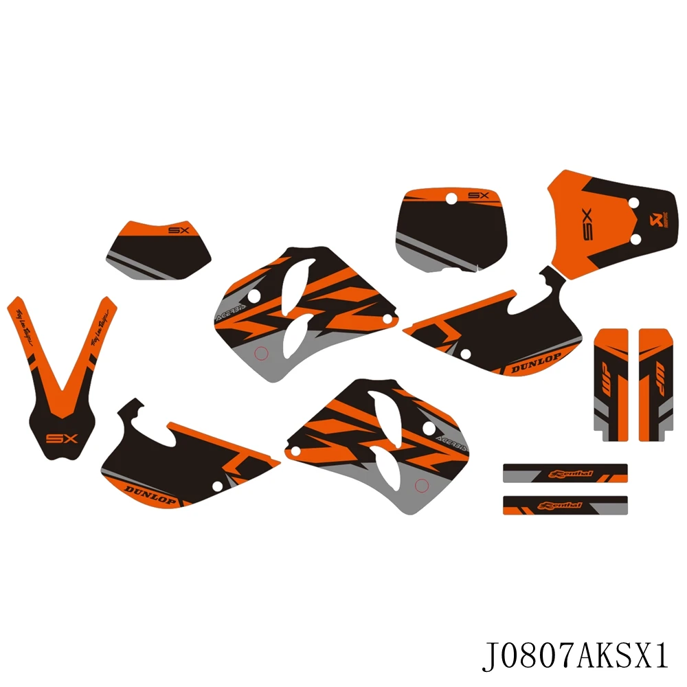 Graphics Decals Stickers | Ktm Sx 250 Stickers 1999 | Ktm 300 Decals ...