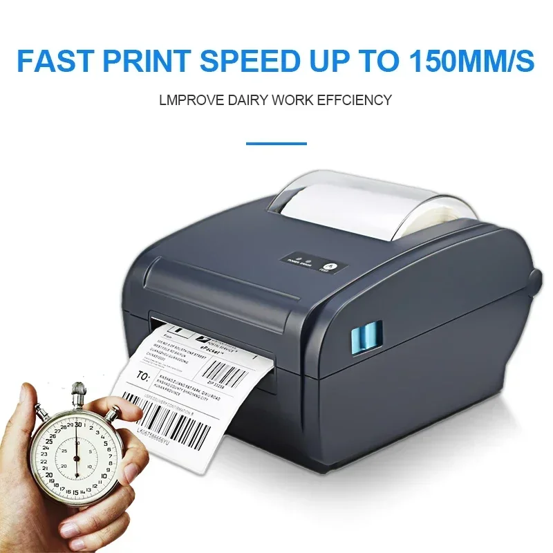 4x6Inch-Shipping-Thermal-Stickers-Desktop-Printer-USB-Bluetooth ...