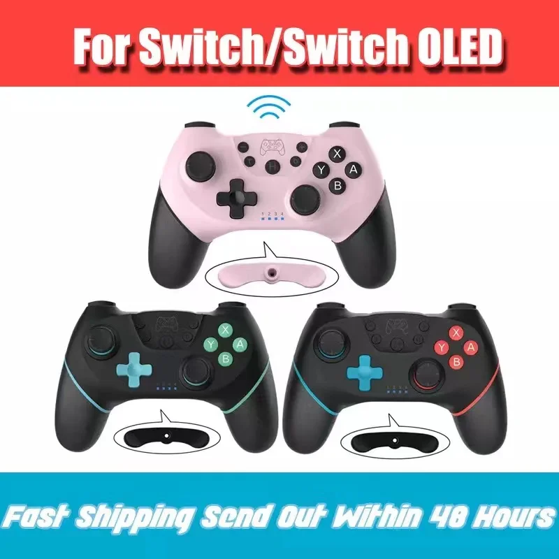 Wireless Joystick For Switch Pro Controller Gamepad Programable ...