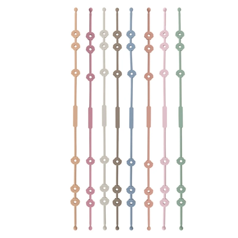 Toddler-Teether-Anti-Drop-Chain-Pacifier-Strap-Silicone-Teething-Chain ...