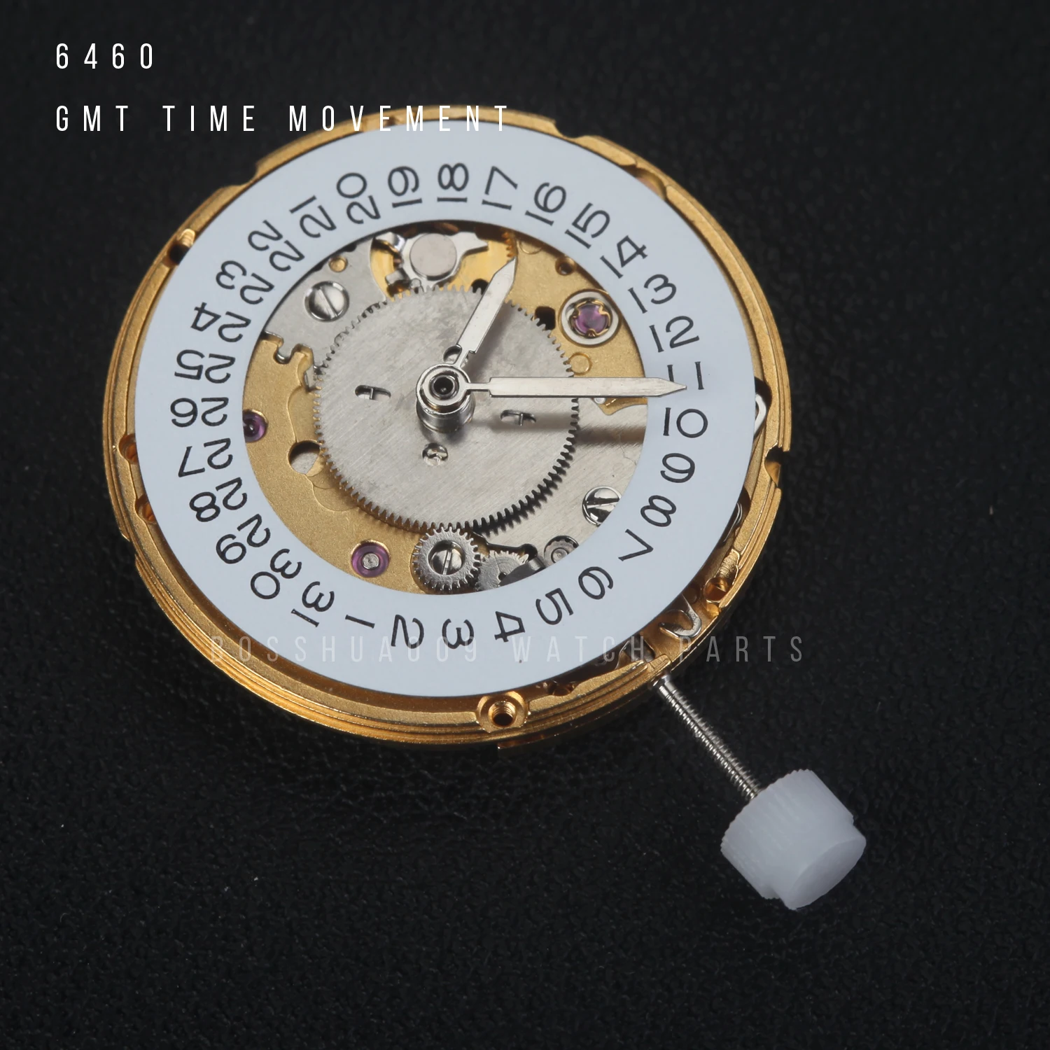 hangzhou-made-6460-movement-replace-GMT-2836-MOVEMENT-4-HANDS-100-NEW ...