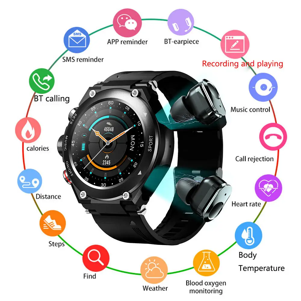 2024smart-watch-ear-buds-smartwatch-T92-smart-watch-wireless-tws ...