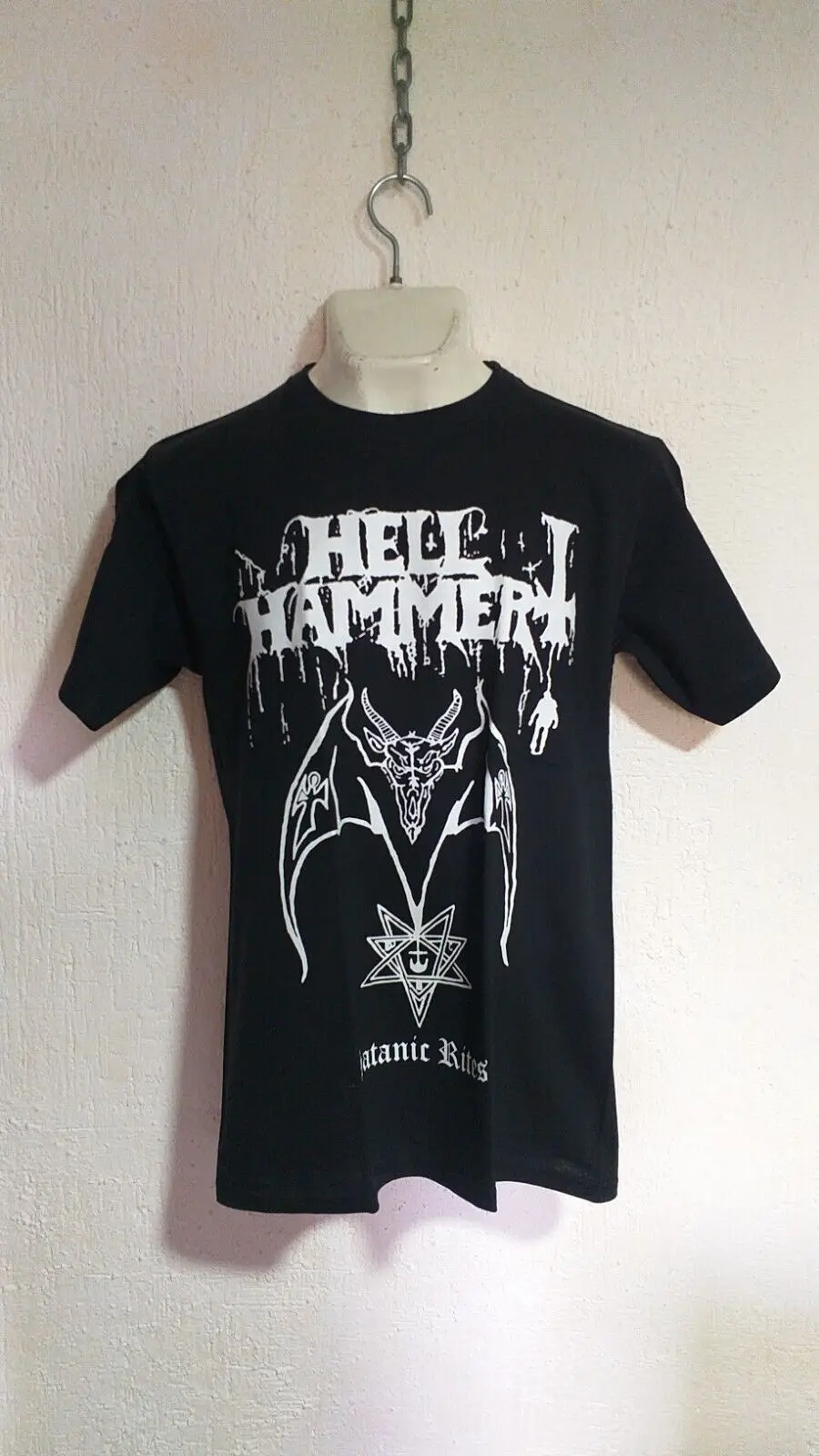 Hellhammer-Satanic-Rites-T-Shirt-Black-Metal-Venom-Celtic-Frost ...