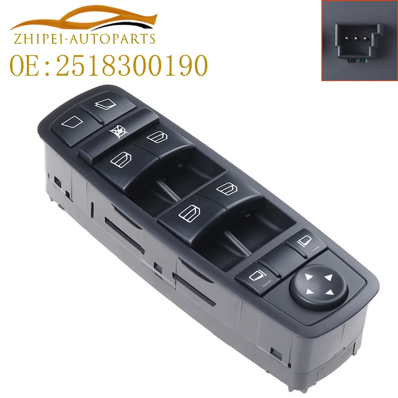 2518300190-Power-Window-Mirror-Switch-Control-Unit-Car-A2518300190-For ...