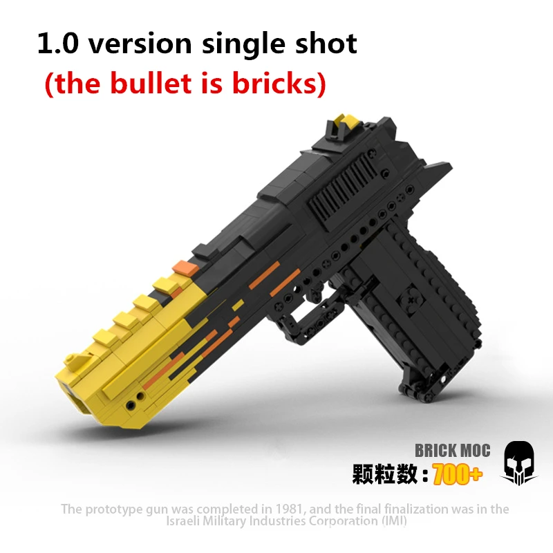 1-0-Single-Shot-Desert-Eagle-Pistol-Building-Blocks-MOC-Gun-Model-Can ...