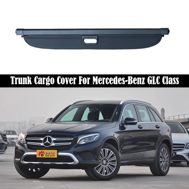 Trunk Cargo Cover For Mercedes-benz X253 Glc200 Glc220 Glc250 Glc300 ...
