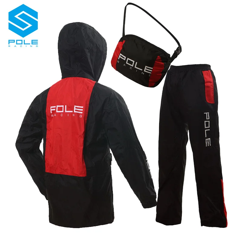 Waterproof Motorcycle Rain Suit Raincoat Rain Pants Poncho
