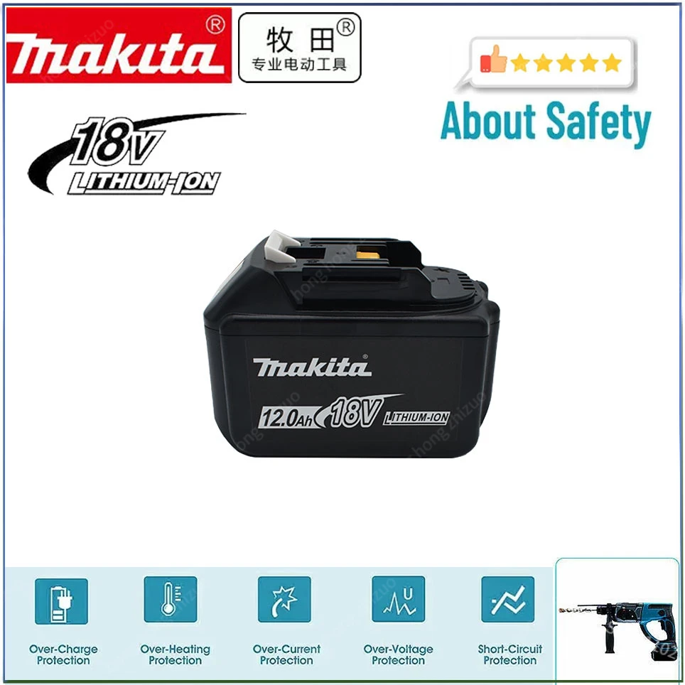 Makita-Replacement-18V-12-0Ah-Battery-For-BL1830-BL1830B-BL1840-BL1840B-BL1850-BL1850B ...