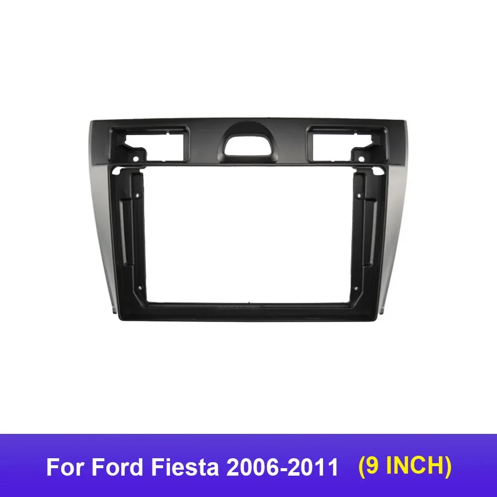 9Inches-2-Din-Car-Radio-Panel-For-Ford-Fiesta-2006-2011-DVD-Stereo ...